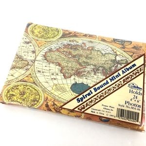 Vintage Photo Album | Office | Vintage Mini Photo Album Antique Maps ...